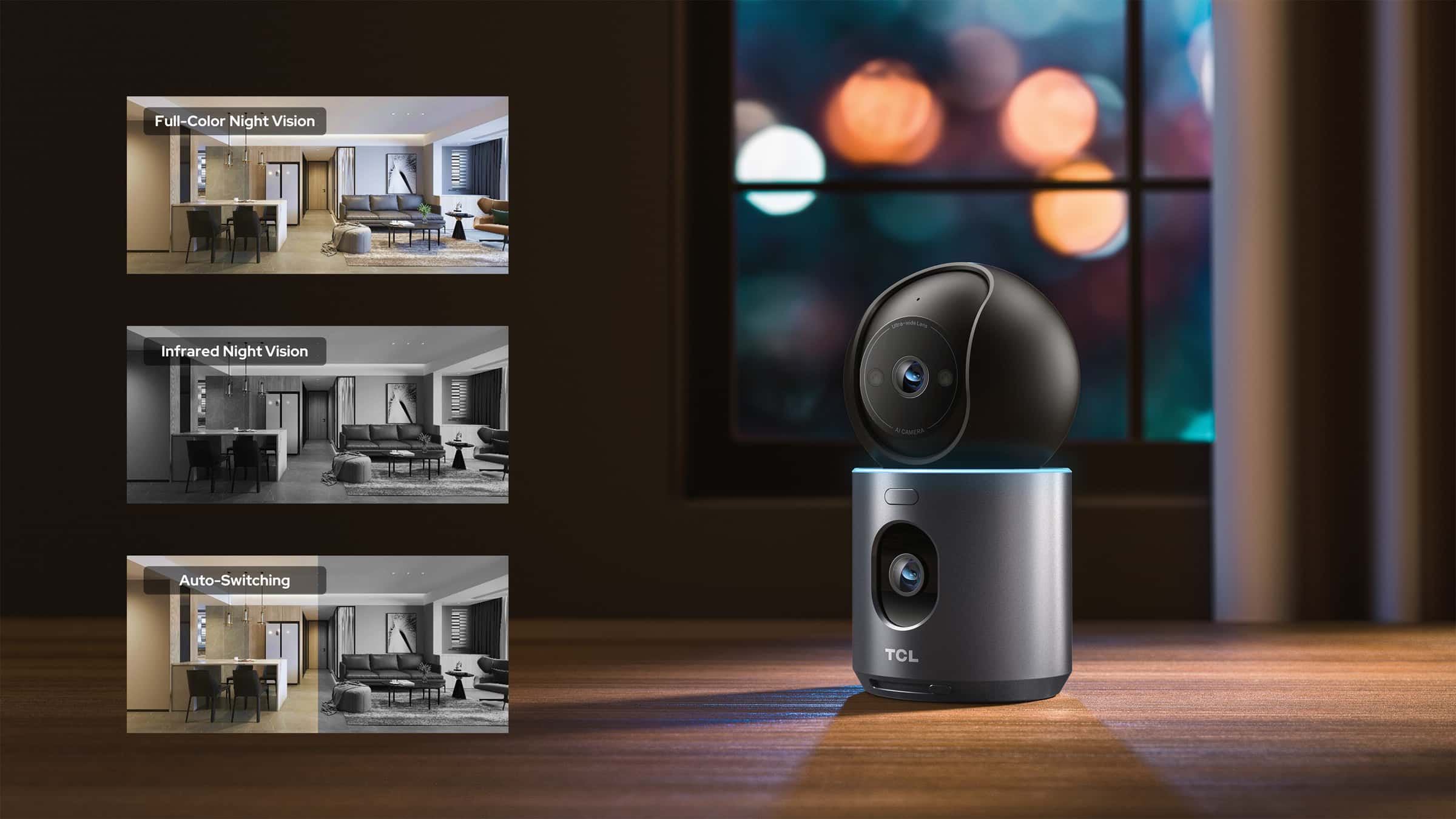 TCL C3系列可视安全摄像头