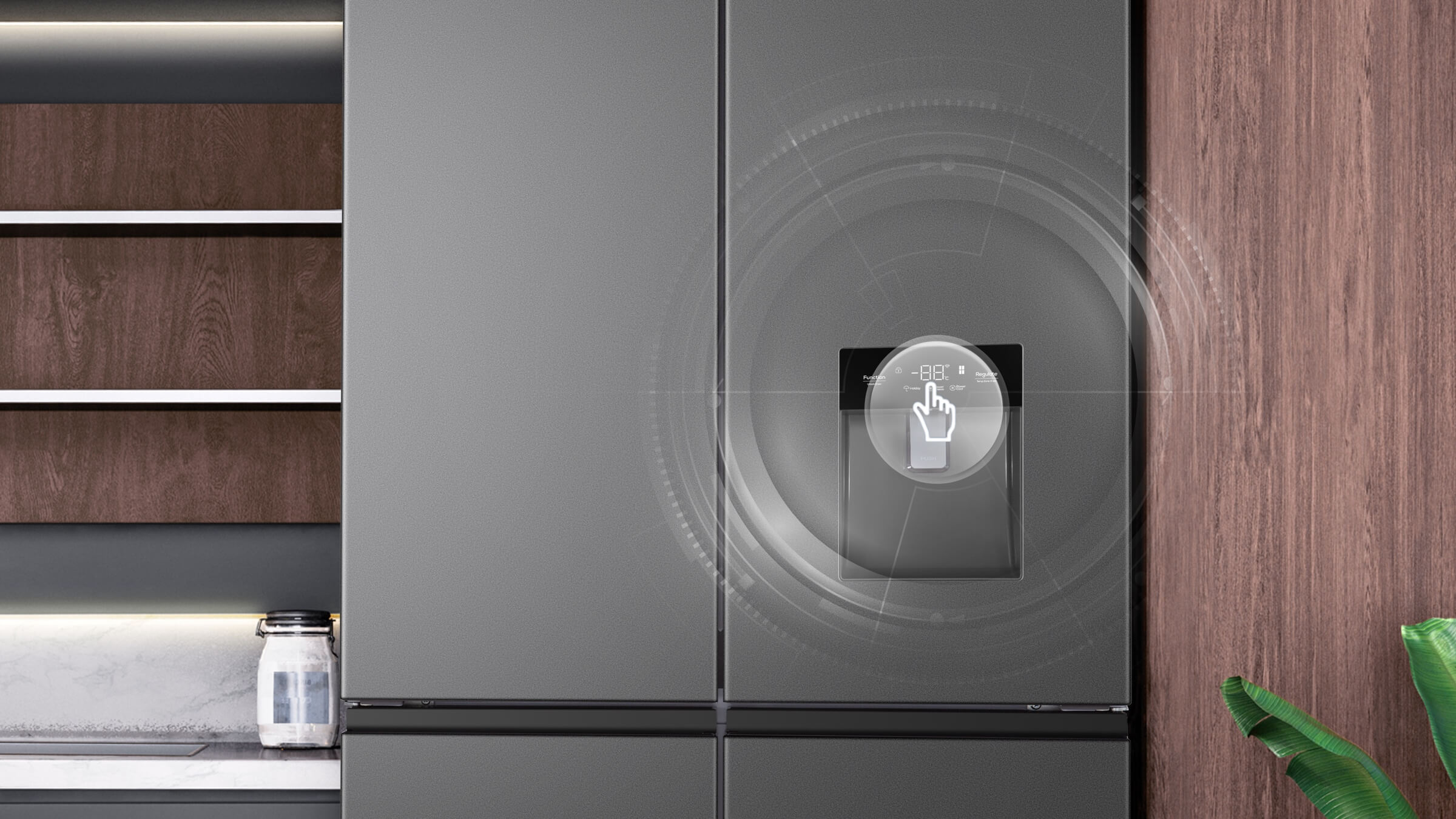 TCL Refrigerator P466CD-Multi Doors AAT Total No Frost-TCL Global