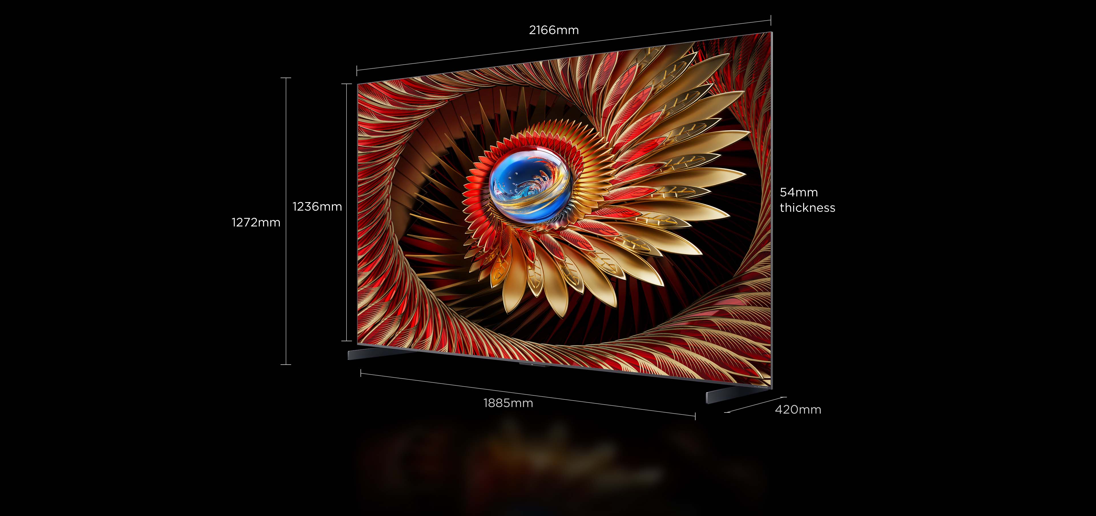 TCL C8K 75/65/55 cali – Telewizor QD-Mini LED 4K z Google TV | TCL Polska