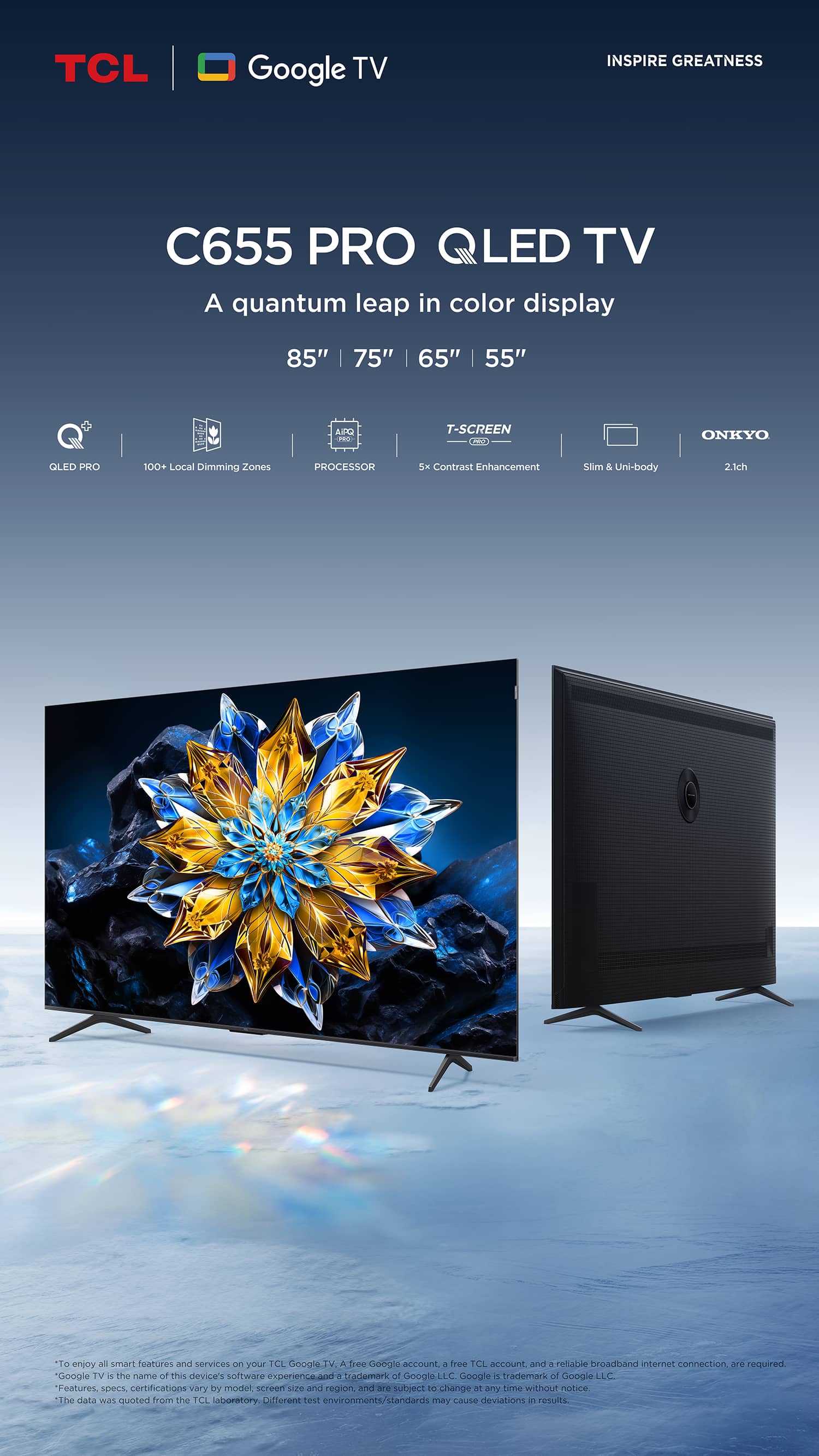 TCL C655 PRO Classic 4K QLED TV | TCL Latin