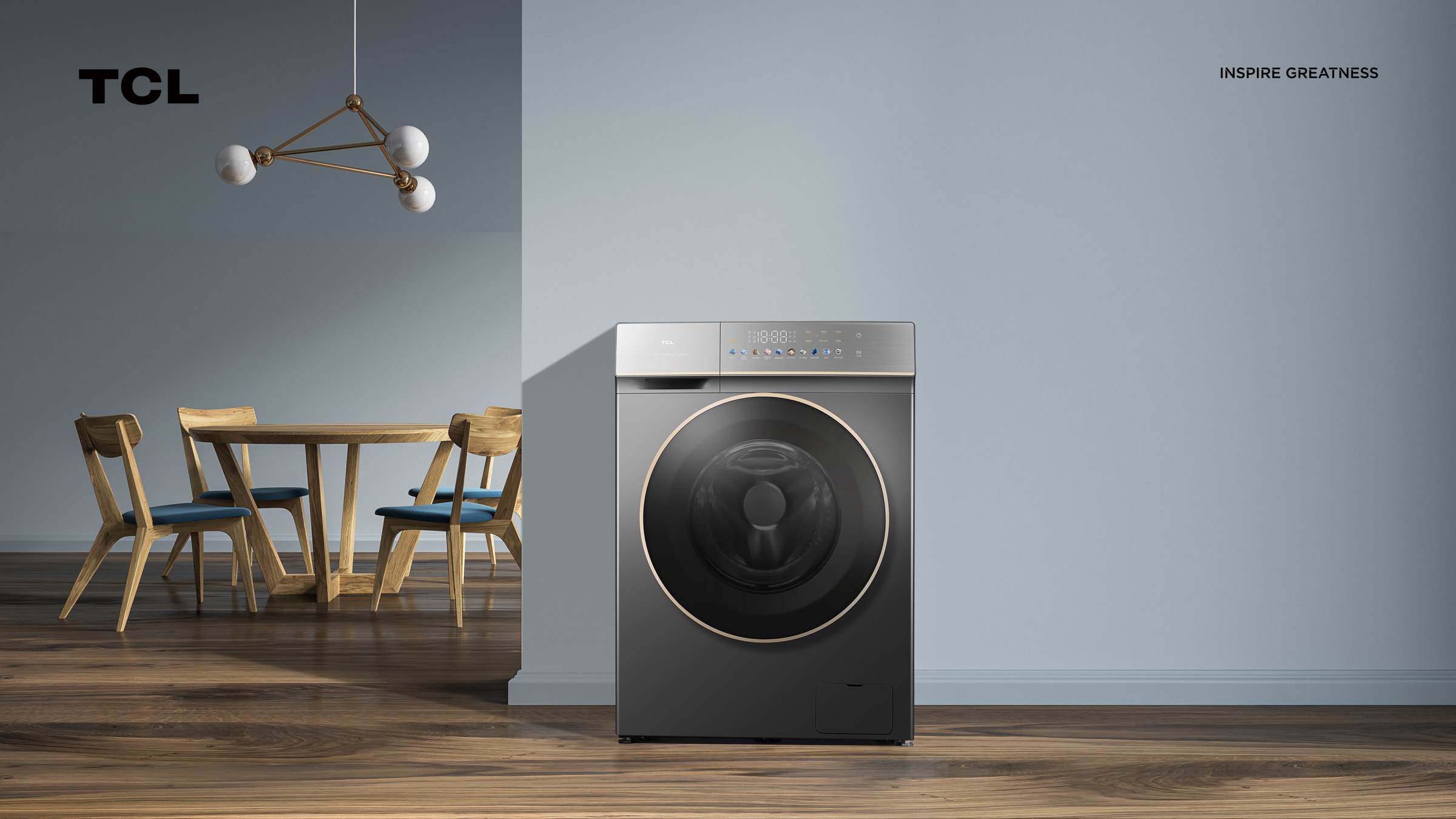 TCL C7110WD-10kg Front Loading Washer and Dryer | TCL Eastafrica