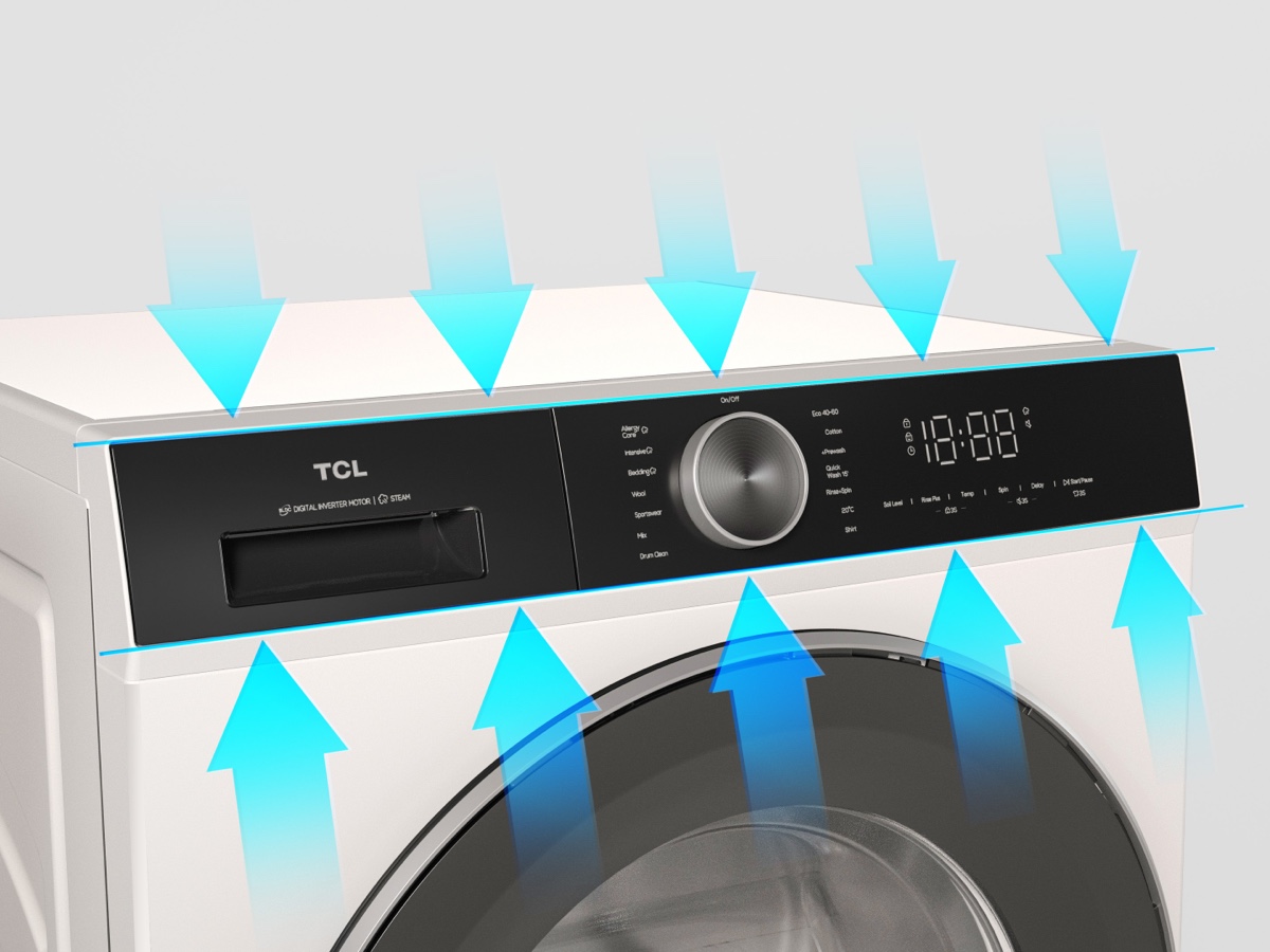 TCL Washing Machine P12FLW-Front Loading Washer P12-TCL Global