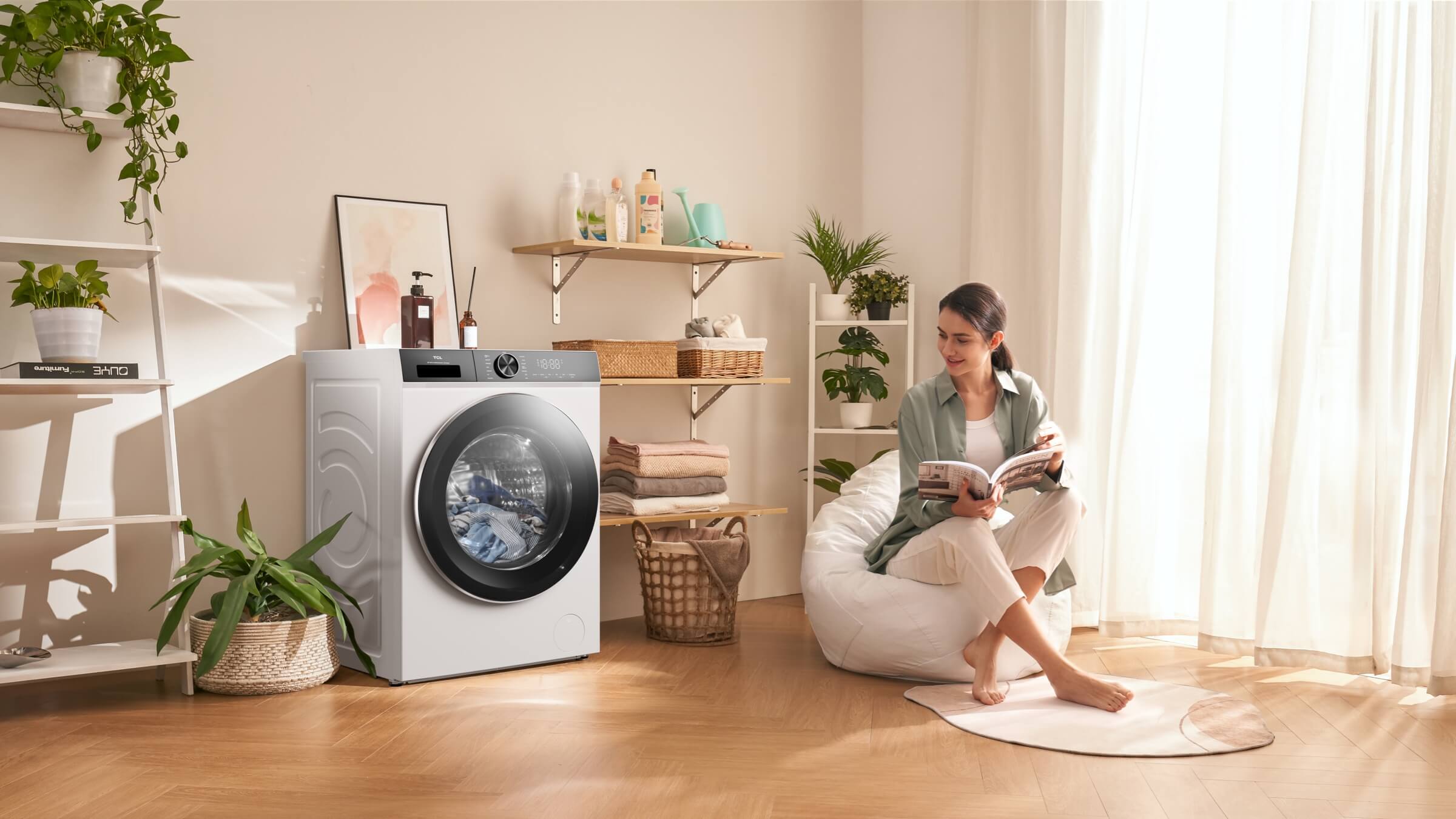 TCL Washing Machine P12FLW-Front Loading Washer P12-TCL Global