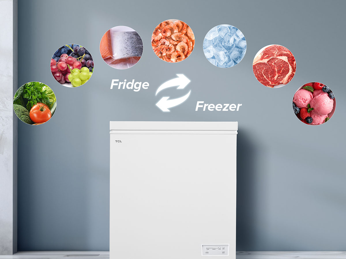 142L Hybrid Chest Freezer