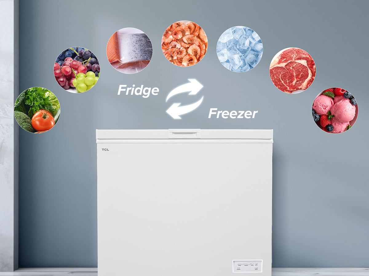 198L Hybrid Chest Freezer