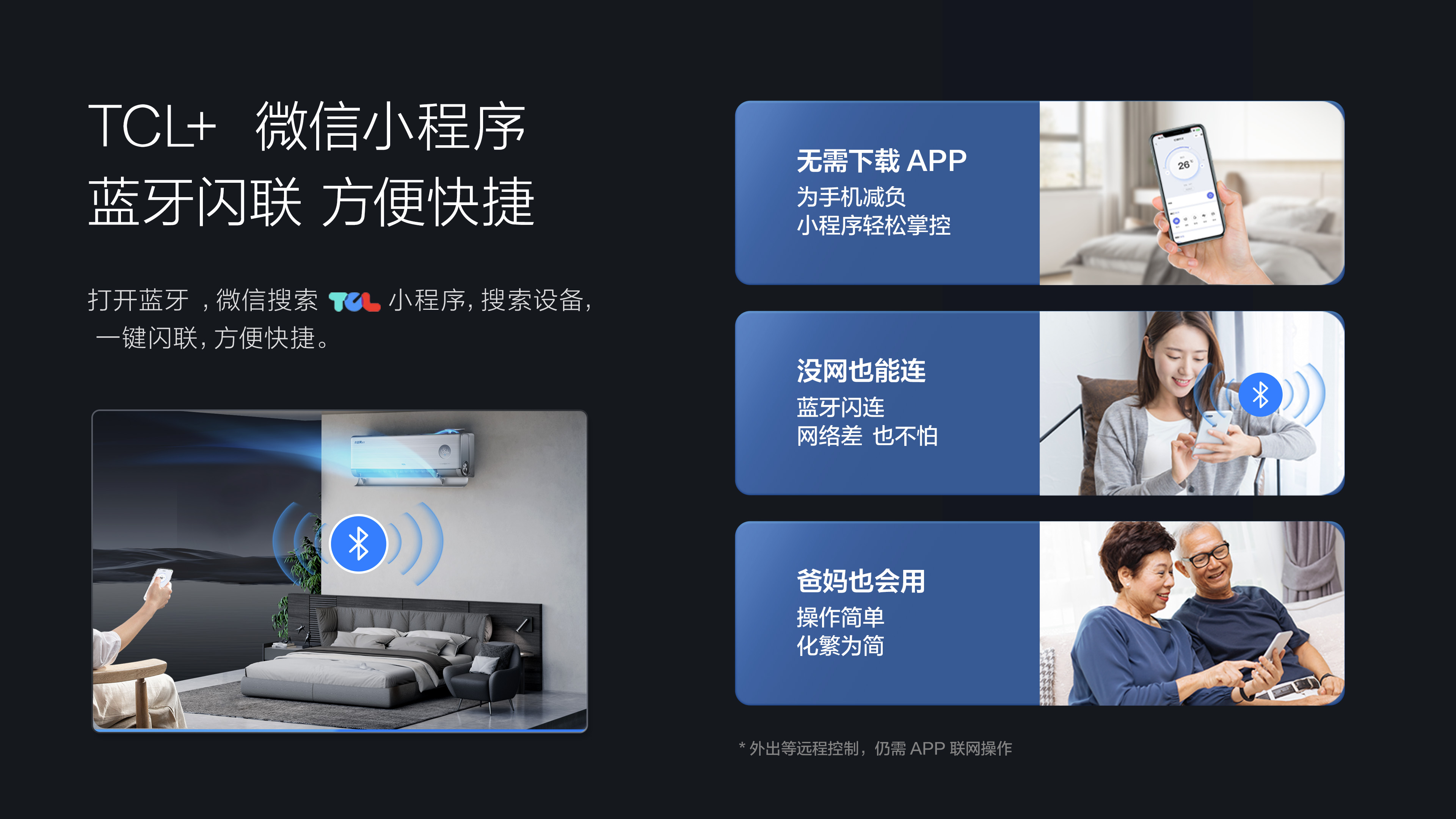 TCL1.5匹新风空调挂机-小蓝翼P7 | TCL官网