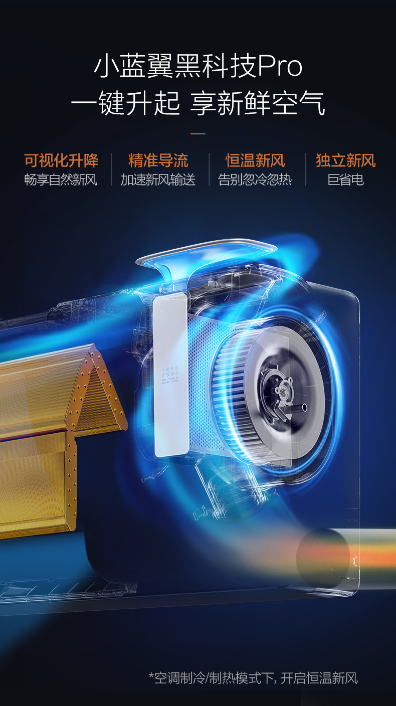 TCL新风空调挂机-AI节能空调-P7 Air小蓝翼 | TCL官网