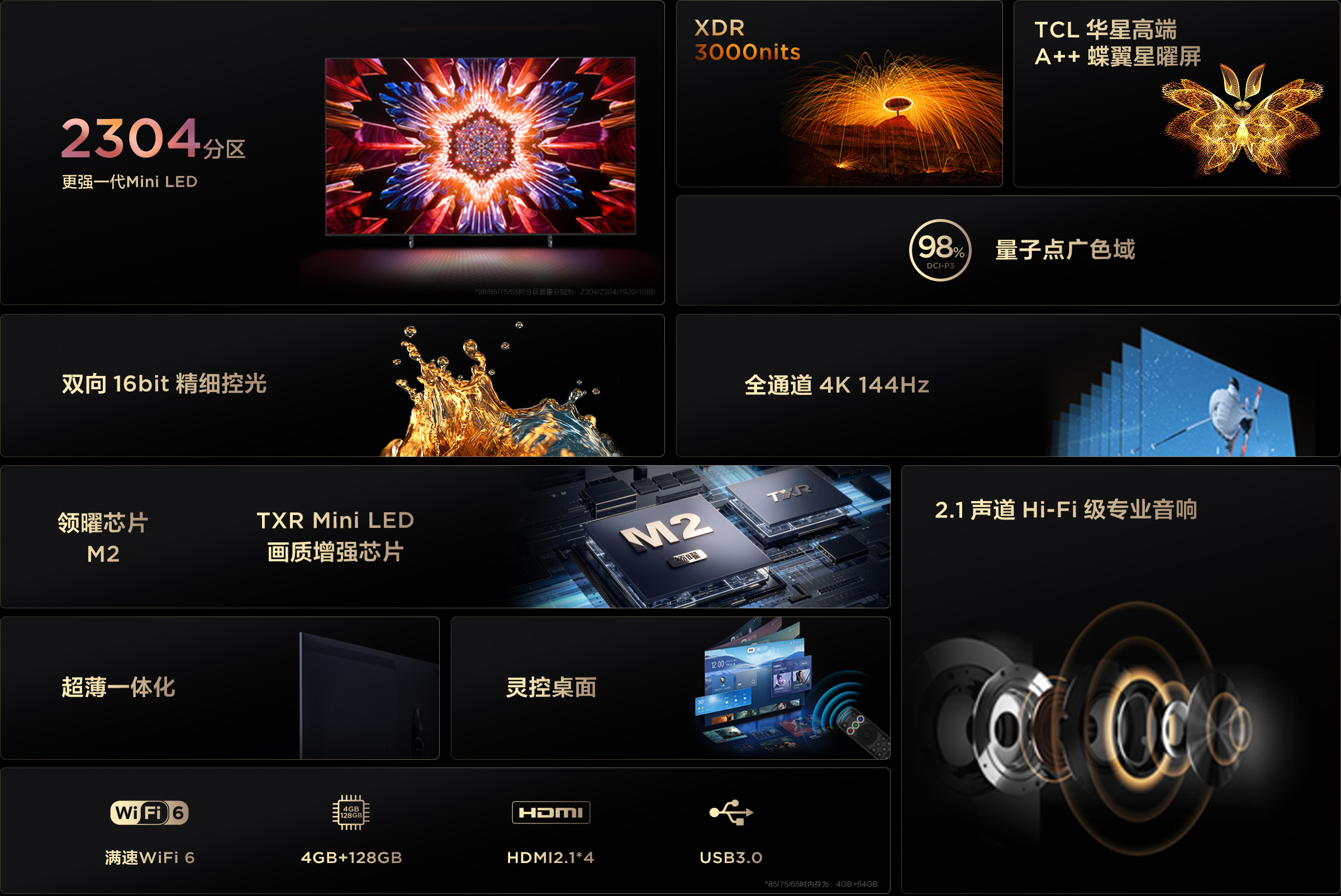 TCL Q10H 75英寸旗舰Mini LED电视-大屏电视 | TCL官网