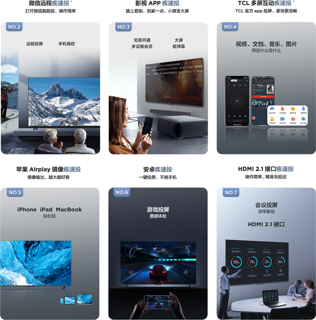 120Hz 疾速投屏神机 75V8E