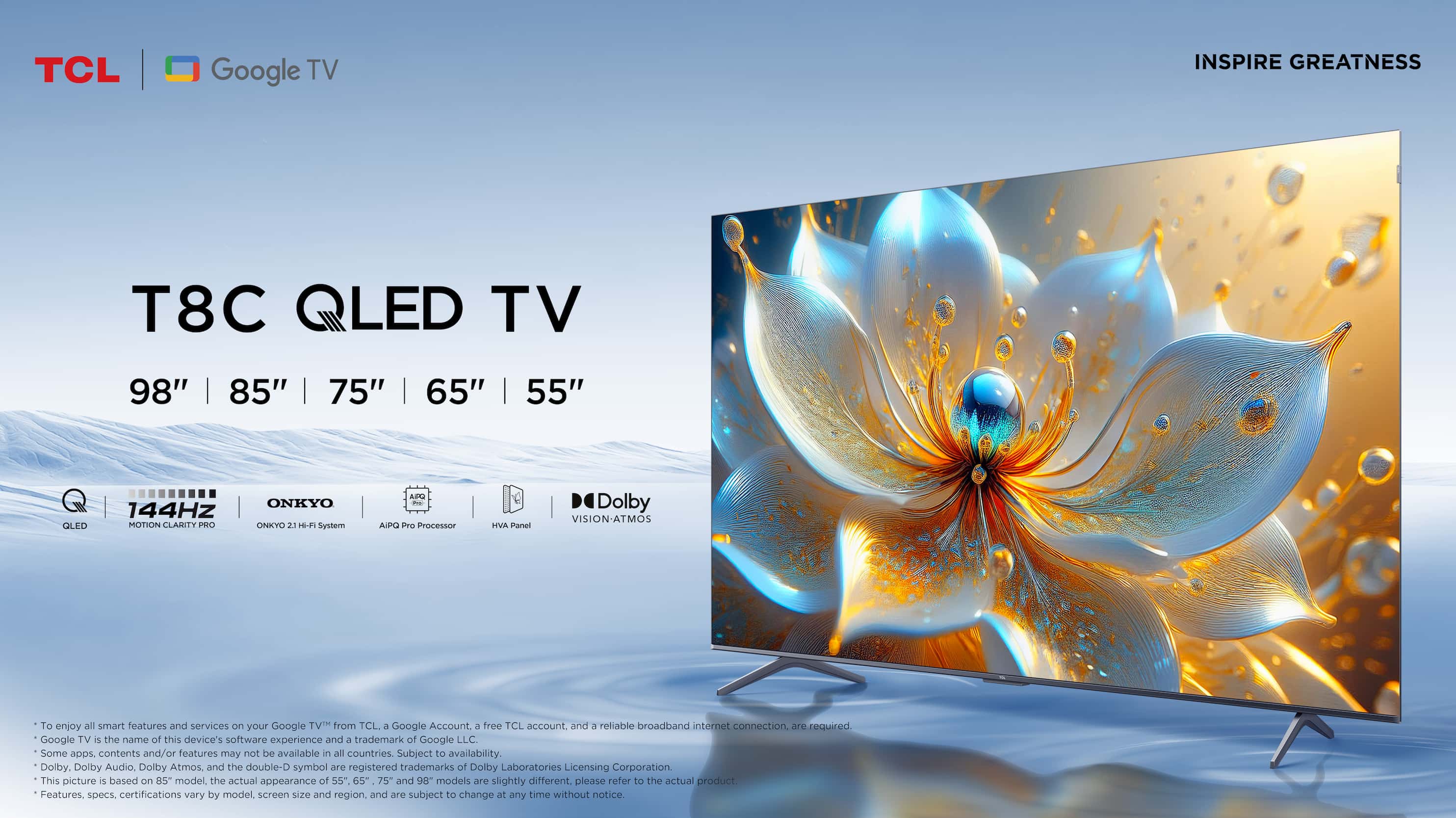 TCL T8C QLED TV - TCL Deutschland