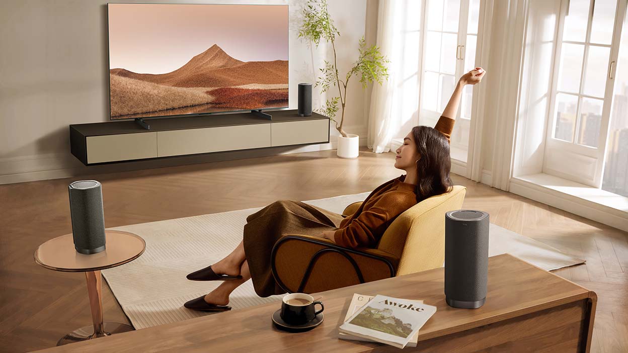 TCL dévoile la Z100 : la première enceinte sans fil au monde compatible Dolby Atmos FlexConnect ...
