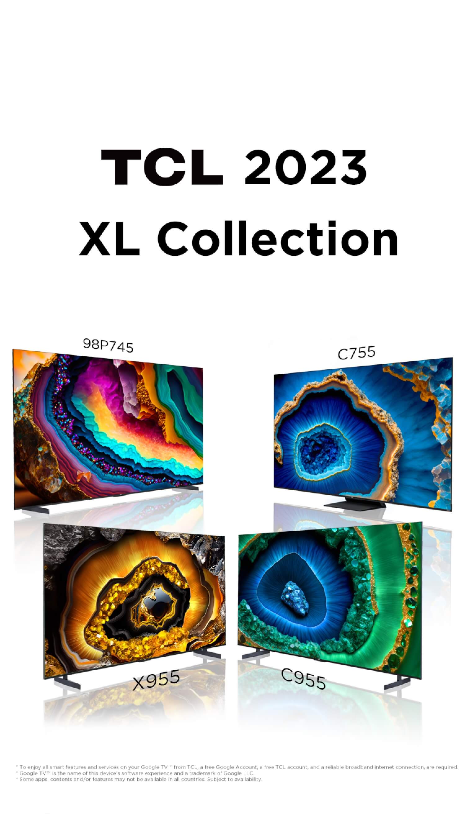 TCL XL Collection - Bộ sưu tập TV màn hình lớn -TCL Việt Nam