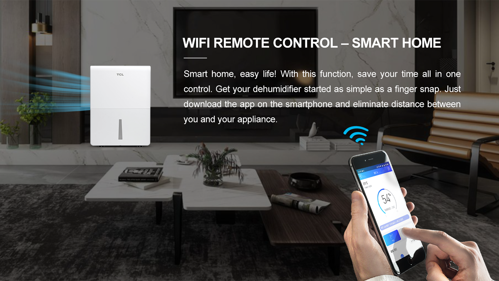 TCL Breeva A1W Dehumidifier-Acticarbon+HEPA 13-TCL Hong Kong