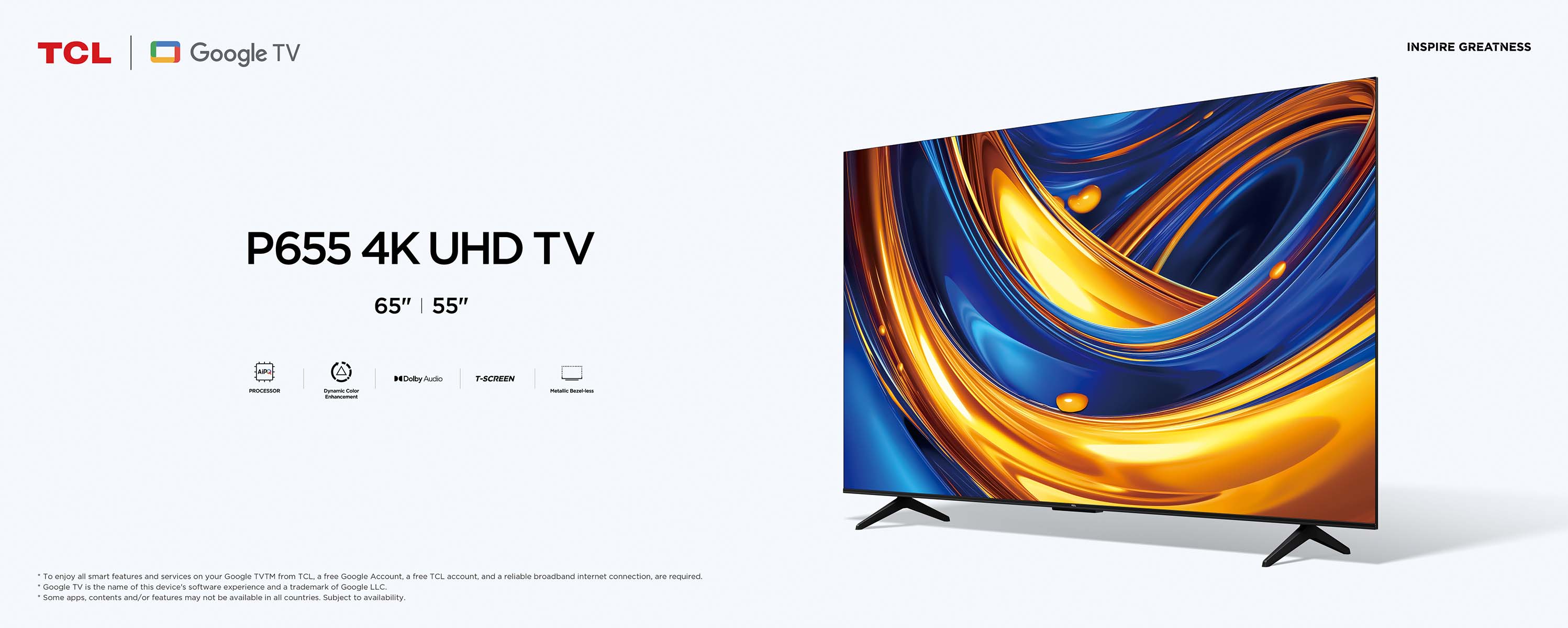 TCL P655 4K UHD TV | TCL Malaysia