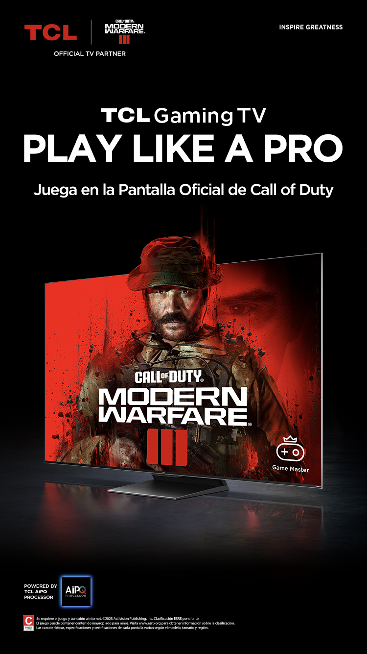 Official TV of Call of Duty® | TCL -TCL Gaming TV - TCL México