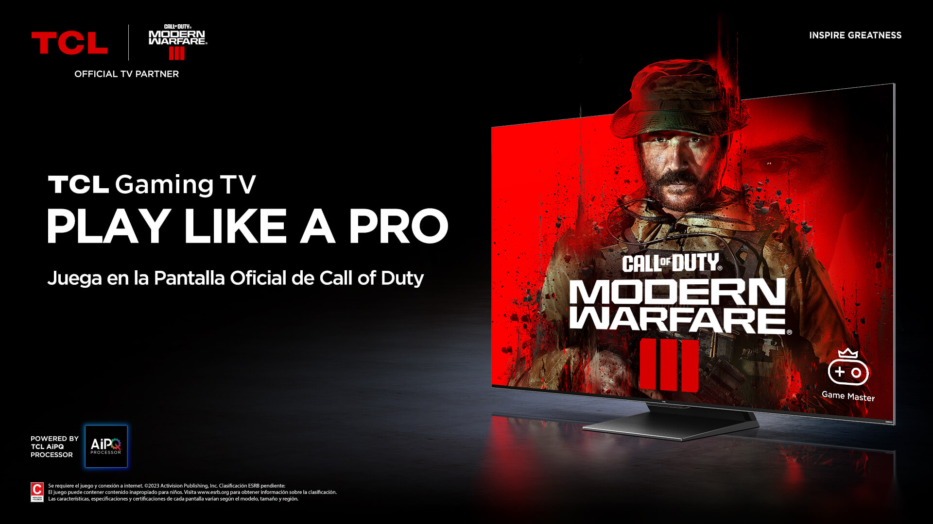 Official TV of Call of Duty® | TCL -TCL Gaming TV - TCL México