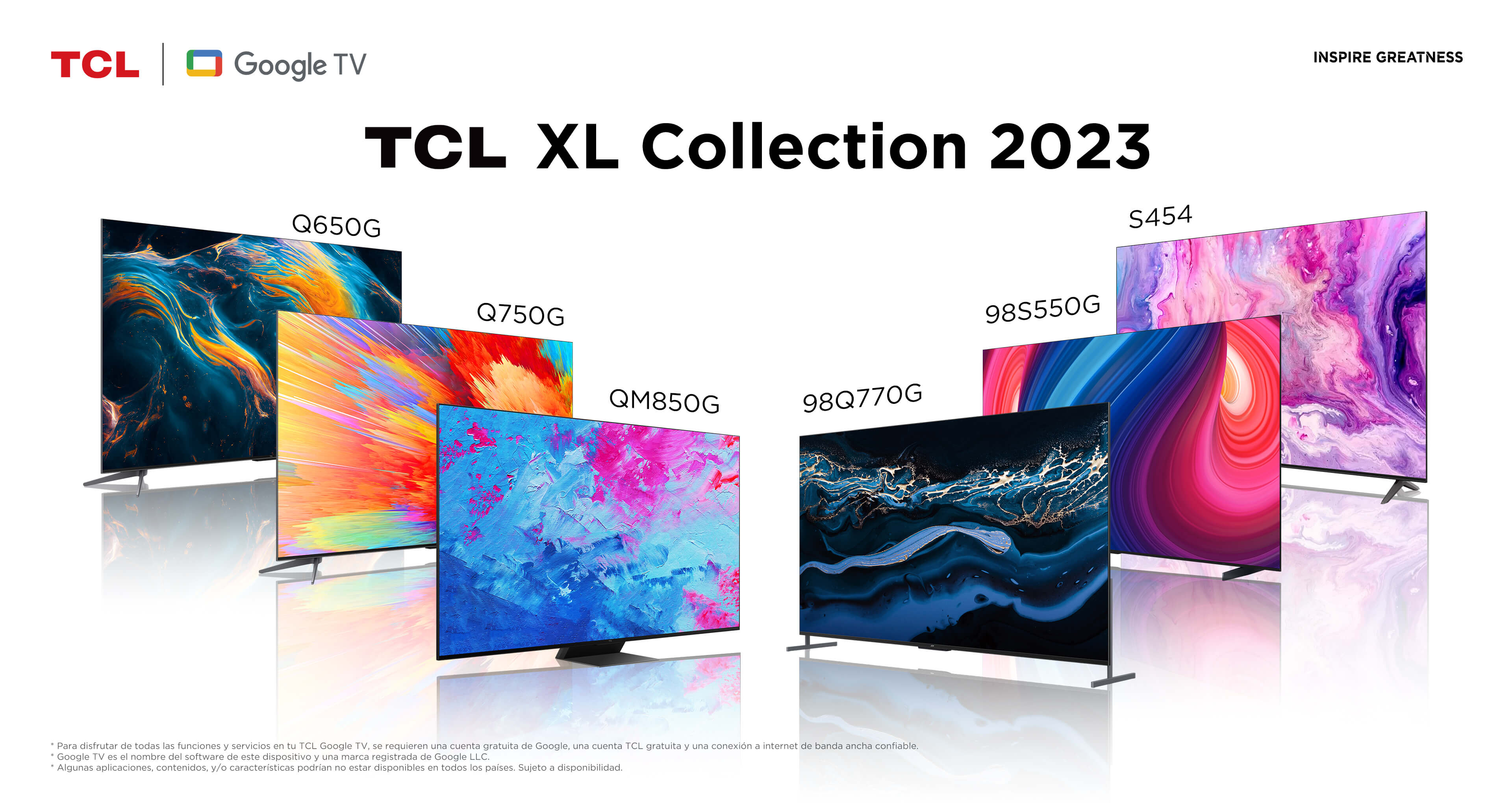 TCL XL Collection-TV de Pantalla Grande-TCL México