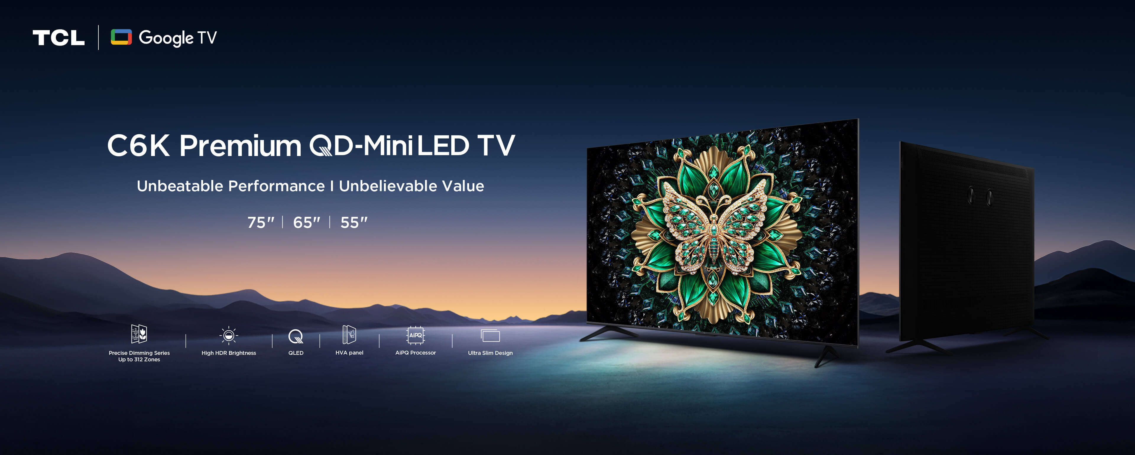 TCL TV C6K Premium QD-MiniLED TV | TCL North Africa