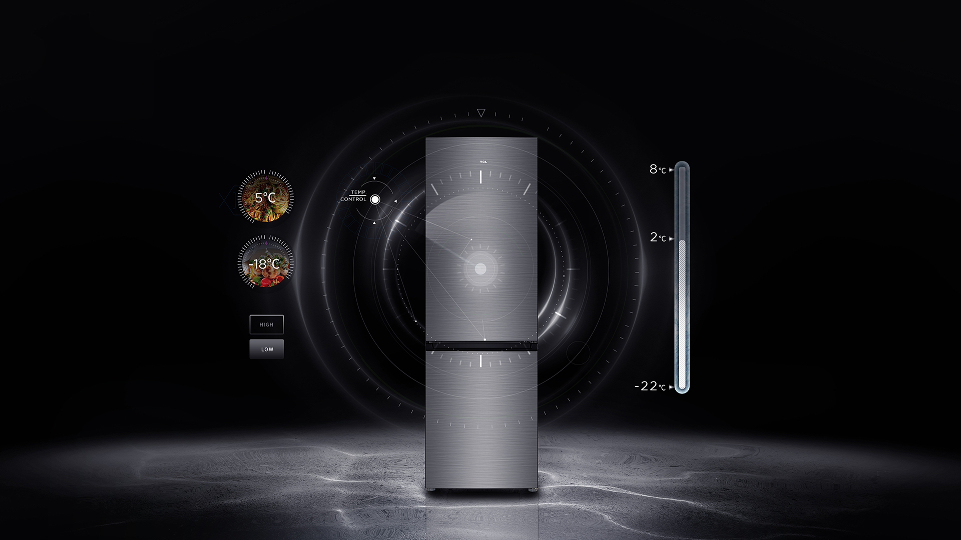 Холодильник TCL TRF-315WEXA | описание, характеристики, где купить ...