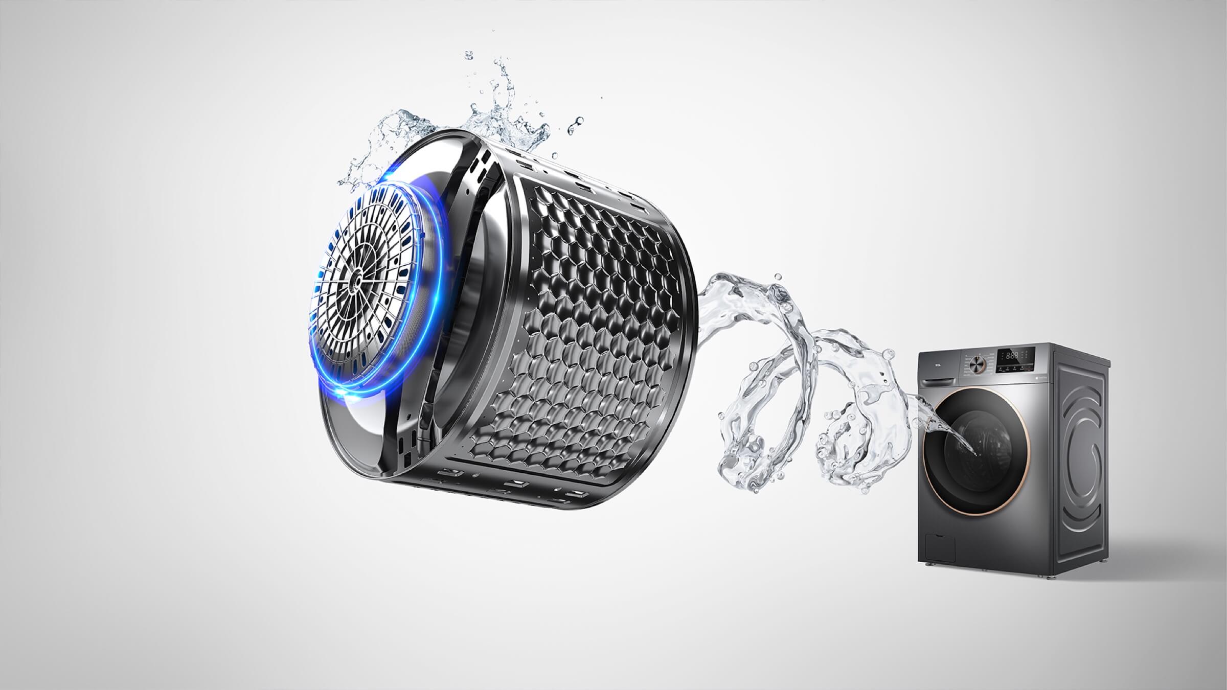 TCL Washing Machine C210WDG-10kg DD Inverter Washer-TCL Singapore