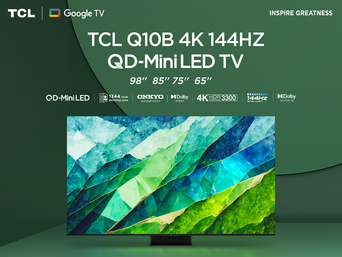 QD-Mini LED 4K TV 65 inches - C855K - TCL IE