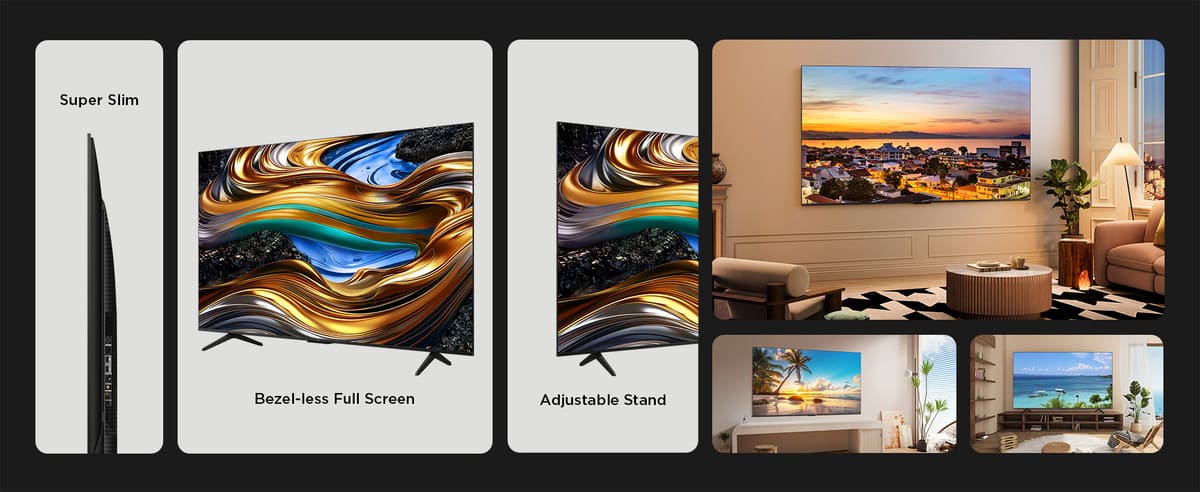 TCL 55P755K 55inch 4K UHD Android TV (2024) – Waltons Direct